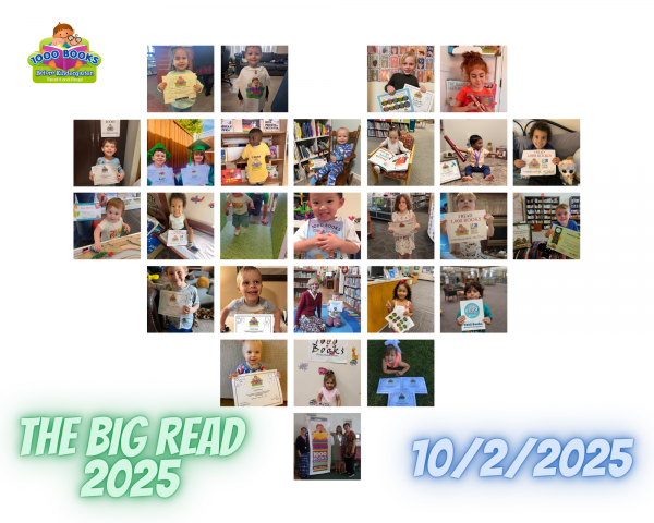 The Big Read® 2025 – 1000 Books Before Kindergarten